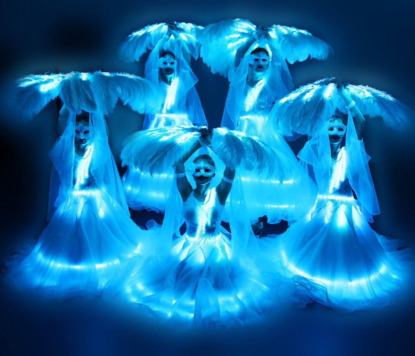 LED Tanzshow deutschlands Light of Dance aus Karlsruhe