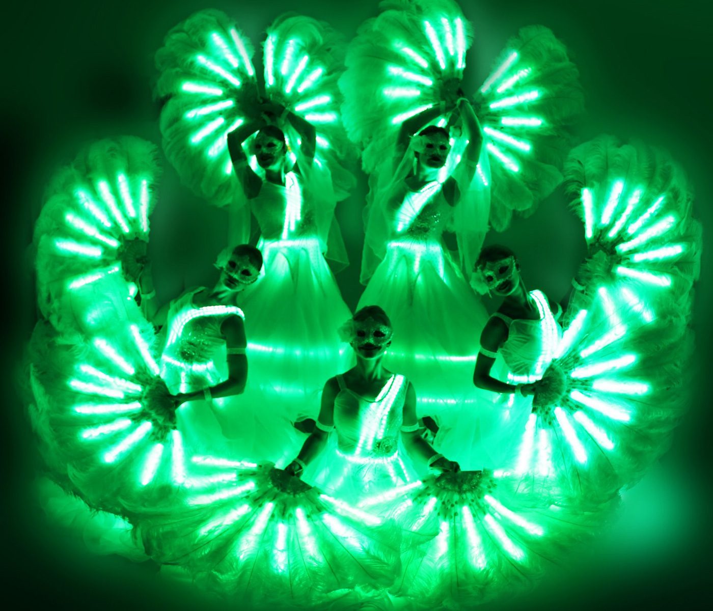 LED Tanzshow deutschlands Light of Dance aus Karlsruhe