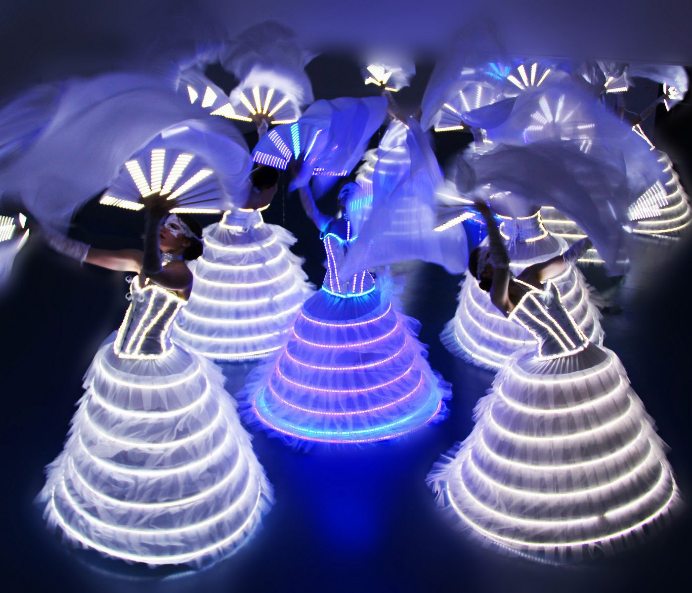 LED Tanzshow deutschlands Light of Dance aus Karlsruhe