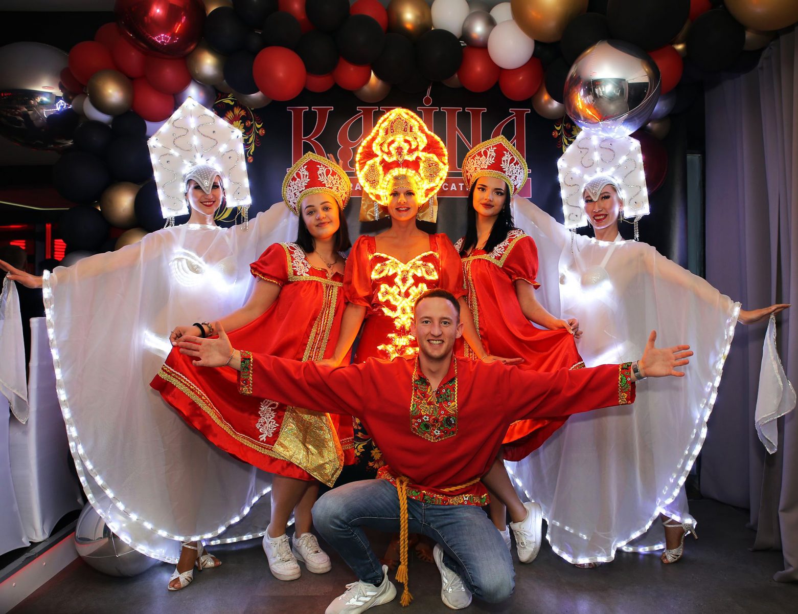 Der LED Kalinka Tanz sorgt für die Stimmung bei jeder Veranstaltung